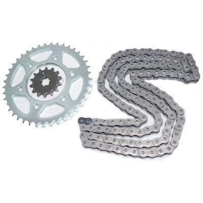 China Customized 428 Motorcycle Chain Sprocket for Yamaha FZS V2 V3 14T 41T Rear Teeth for sale
