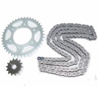 China Customized 428 Motorcycle Chain Sprocket for Yamaha FZS V2 V3 14T 41T Rear Teeth for sale
