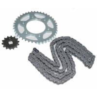 China Customized 428 Motorcycle Chain Sprocket for Yamaha FZS V2 V3 14T 41T Rear Teeth for sale