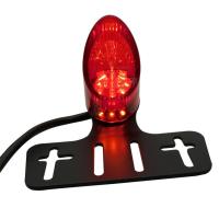 China Motorcycle LED Tail Lights 12V Red/White Light with Bracket for sale