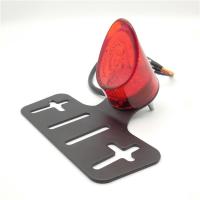 China Motorcycle LED Tail Lights 12V Red/White Light with Bracket for sale