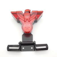 China Red War Eagle Motorcycle LED Taillight with License Plate Bracket For Your Riding Needs for sale