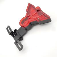 China Red War Eagle Motorcycle LED Taillight with License Plate Bracket For Your Riding Needs for sale