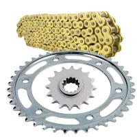 China 525 O Ring Chain 108 Links Motorcycle Chain and Sprocket Kit for Honda CBR600F4i 108L for sale