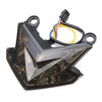 China 12V LED Turn Signals Tail Light for Kawasaki ZX6R Z800 Z125 Motorcycle ABS AS for sale