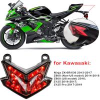 China 12V LED Turn Signals Tail Light for Kawasaki ZX6R Z800 Z125 Motorcycle ABS AS for sale