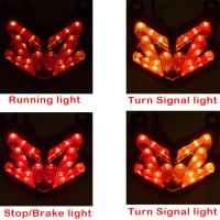 China 12V LED Turn Signals Tail Light for Kawasaki ZX6R Z800 Z125 Motorcycle ABS AS for sale
