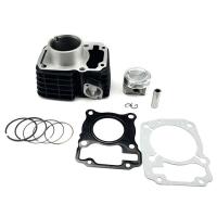 China Fit for Honda CBF 125 Custom 57.3 63.5MM Motorcycle Cylinder Kit in Black/Natural Color for sale