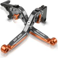 China Orange Motorcycle MT 125 Accessories Parts Brake Clutch Levers for Yamaha MT125 for sale