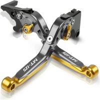 China Orange Motorcycle MT 125 Accessories Parts Brake Clutch Levers for Yamaha MT125 for sale