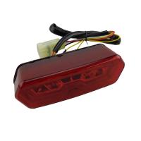 China Experience the Power of 12V LED Motorcycle Tail Light with Brake Turn Signals for sale