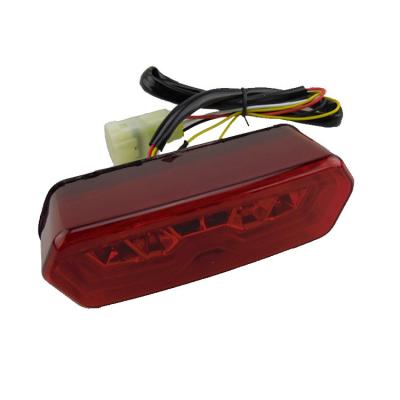 China Experience the Power of 12V LED Motorcycle Tail Light with Brake Turn Signals for sale