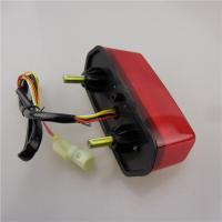China Experience the Power of 12V LED Motorcycle Tail Light with Brake Turn Signals for sale