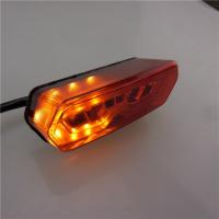 China Experience the Power of 12V LED Motorcycle Tail Light with Brake Turn Signals for sale