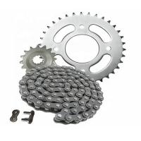 China Customized 428-128L Chain and Sprockets Set for Honda CBR 125 R Replace/Repair Purpose for sale