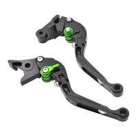 China Aluminum Alloy Customized Logo Brake and Clutch Levers for Kawasaki Z750R Motorcycle for sale