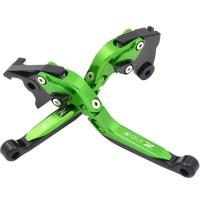 China Aluminum Alloy Customized Logo Brake and Clutch Levers for Kawasaki Z750R Motorcycle for sale