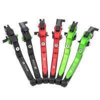 China Aluminum Alloy Customized Logo Brake and Clutch Levers for Kawasaki Z750R Motorcycle for sale