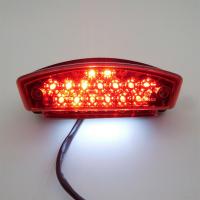 China Voltage DC 12V Motorcycle LED Brake Tail Light for Honda Yamaha Suzuki for sale