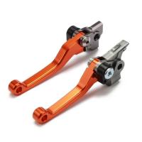 China Custom Color Dirt Bike CNC Brake Clutch Levers for KTM EXC EXCF XC XCF 125 150 200 250 300 for sale