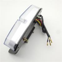 China Motorcycle LED Tail Light with Turn Signals Red/Yellow Light Color and 0.01-0.29W for sale