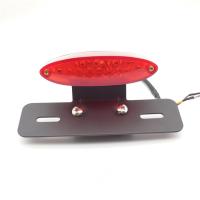 China 12V Motorcycle LED Taillight Red/White Light Color with Custom Driving Bracket for sale