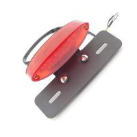 China 12V Motorcycle LED Taillight Red/White Light Color with Custom Driving Bracket for sale