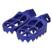 China Modified CNC Aluminum Alloy Motorbike Off Road Foot Pegs for Yamaha WR250R 250X in Black for sale