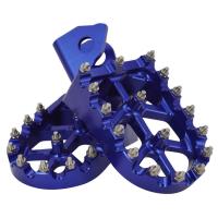China Modified CNC Aluminum Alloy Motorbike Off Road Foot Pegs for Yamaha WR250R 250X in Black for sale