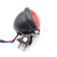 China Customized Black/Silver Plating LED Vintage Motorcycle Tail Light for Harley for sale