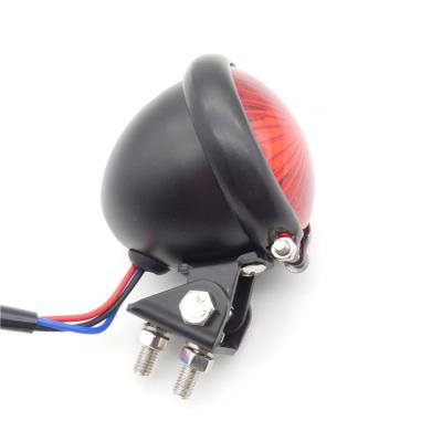 China Customized Black/Silver Plating LED Vintage Motorcycle Tail Light for Harley for sale