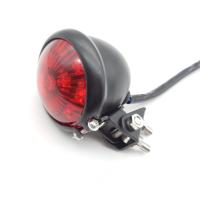 China Customized Black/Silver Plating LED Vintage Motorcycle Tail Light for Harley for sale