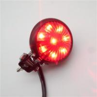 China Customized Black/Silver Plating LED Vintage Motorcycle Tail Light for Harley for sale