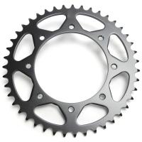 China 520 15T 43T Motorcycle Chain and Sprockets for Kawasaki KLR650 KLX650 in Natural Color for sale