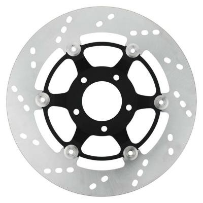 China Stainless steel 420 2Cr13 Aluminum alloy Front Brake Disc for Suzuki RG 400 500 Gamma for sale