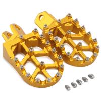 China Blue Aftermarket Motorcycle Foot Pegs for Suzuki DRZ400SM For Smooth Riding Experience for sale