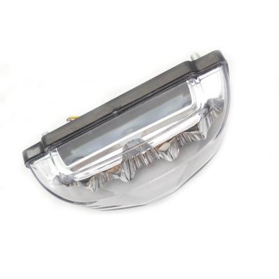 China Universal 12V LED Driving Brake Motorcycle Tail Light Assembly for Easy Installation for sale