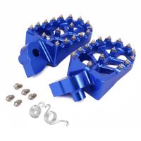 China CNC Aluminum Alloy Dirt Bike Foot Pegs for Yamaha YZ YZF WR 85 125 250 400 426 450F for sale