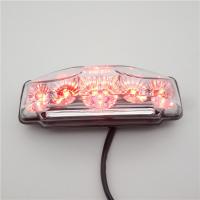 China Universal 12V LED Driving Brake Motorcycle Tail Light Assembly for Easy Installation for sale