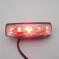 China Universal 12V LED Driving Brake Motorcycle Tail Light Assembly for Easy Installation for sale