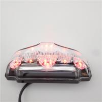 China Universal 12V LED Driving Brake Motorcycle Tail Light Assembly for Easy Installation for sale