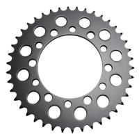 China Custom Steel 40T 42T 44T 45T Motorcycle Rear Sprocket 520 for Honda TRX200 Yamaha FZ1 for sale