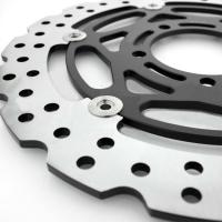 China Stainless steel 420 2Cr13 Aluminum alloy 310mm Front Brake Disc for Kawasaki ZX-10 R Ninja for sale