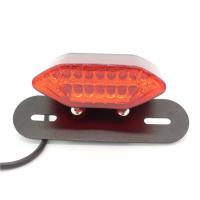 China 12V Universal Motorcycle Brake Tail Light Running LED Ideal for Repair/Replacement for sale