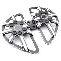 China Footrest Plate for Harley Sportster XL883 XL1200 Touring Road King Dyna Fat Bob FXDB for sale