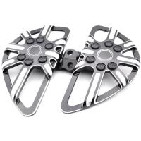 China Footrest Plate for Harley Sportster XL883 XL1200 Touring Road King Dyna Fat Bob FXDB for sale