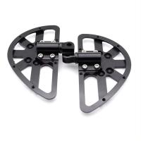 China Footrest Plate for Harley Sportster XL883 XL1200 Touring Road King Dyna Fat Bob FXDB for sale