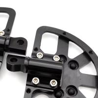 China Footrest Plate for Harley Sportster XL883 XL1200 Touring Road King Dyna Fat Bob FXDB for sale