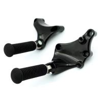 China Motorcycle Footrest with Side Stand For Harley Sportster Iron 883 1200 XL 48 72 SuperLow Custom for sale