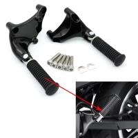 China Motorcycle Footrest with Side Stand For Harley Sportster Iron 883 1200 XL 48 72 SuperLow Custom for sale